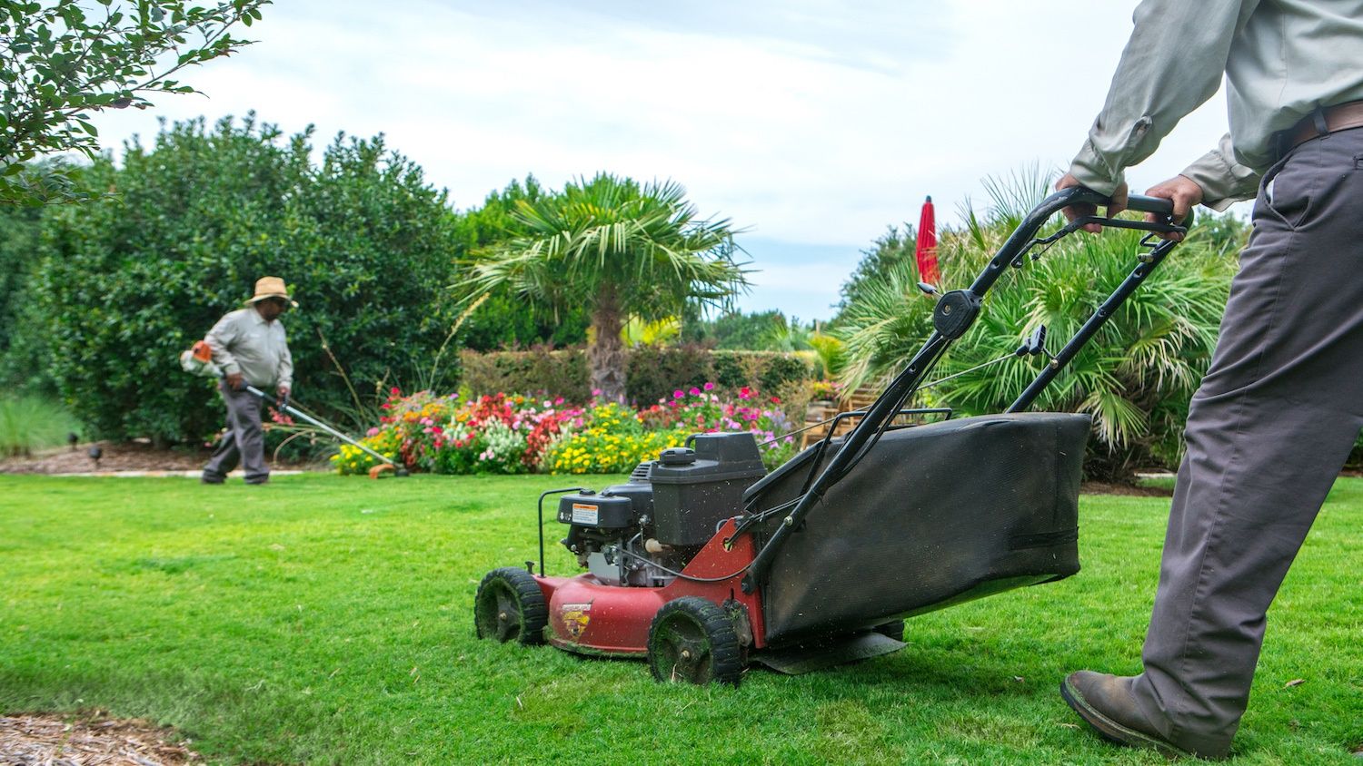Green mowing store